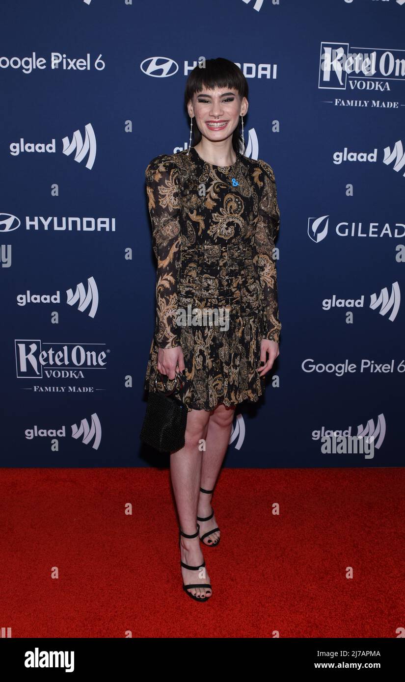 Ian Alexander attends 33rd Annual GLAAD Media Awards at New York Hilton ...