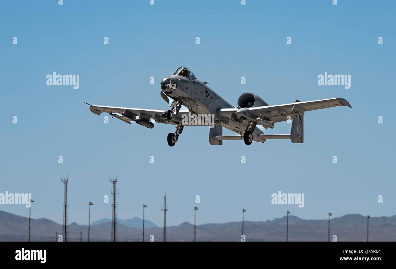 An A-10 Thunderbolt II assigned to the 442nd Fighter Wing, Whiteman Air ...