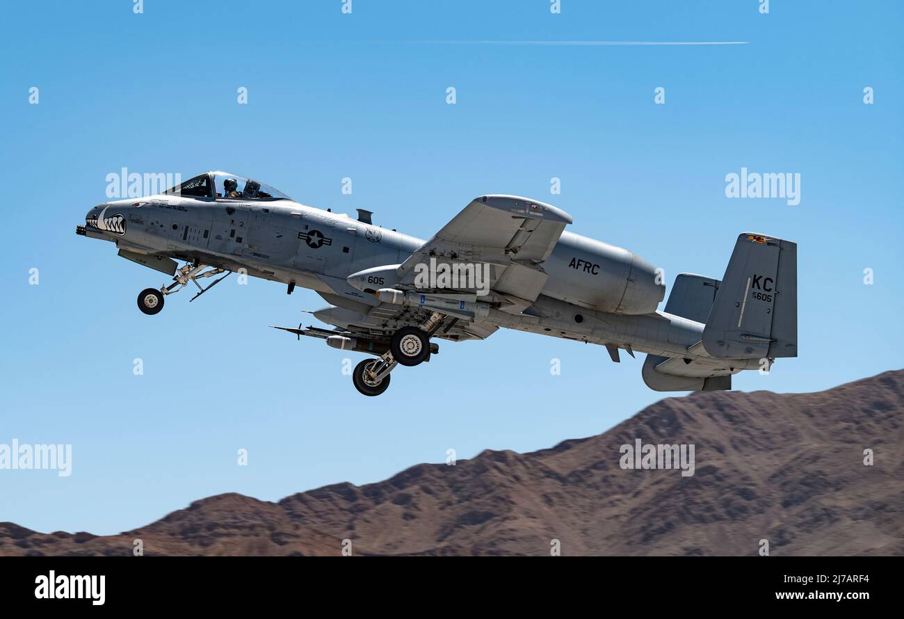 An A-10 Thunderbolt II assigned to the 442nd Fighter Wing, Whiteman Air ...