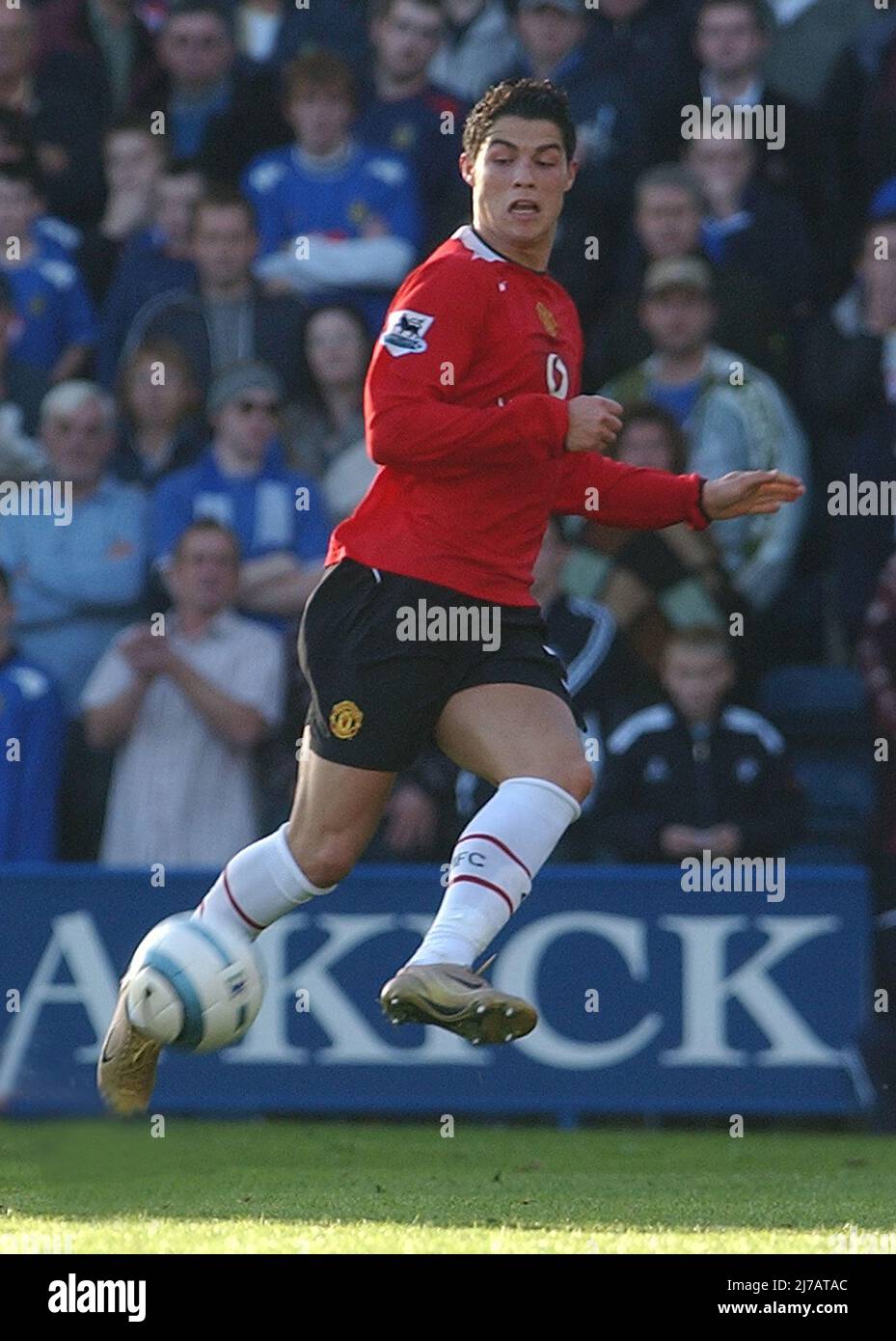 PORTSMOUTH V MAN UTD 30-10-04 RONALDO PIC MIKE WALKER, 2004 Stock Photo ...