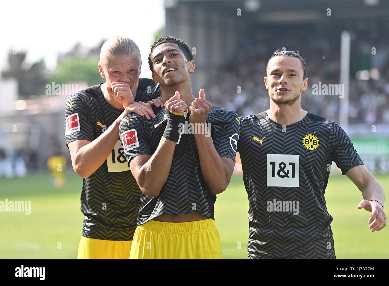 goaljubel Jude BELLINGHAM (withte,Borussia Dortmund) after an irregular ...