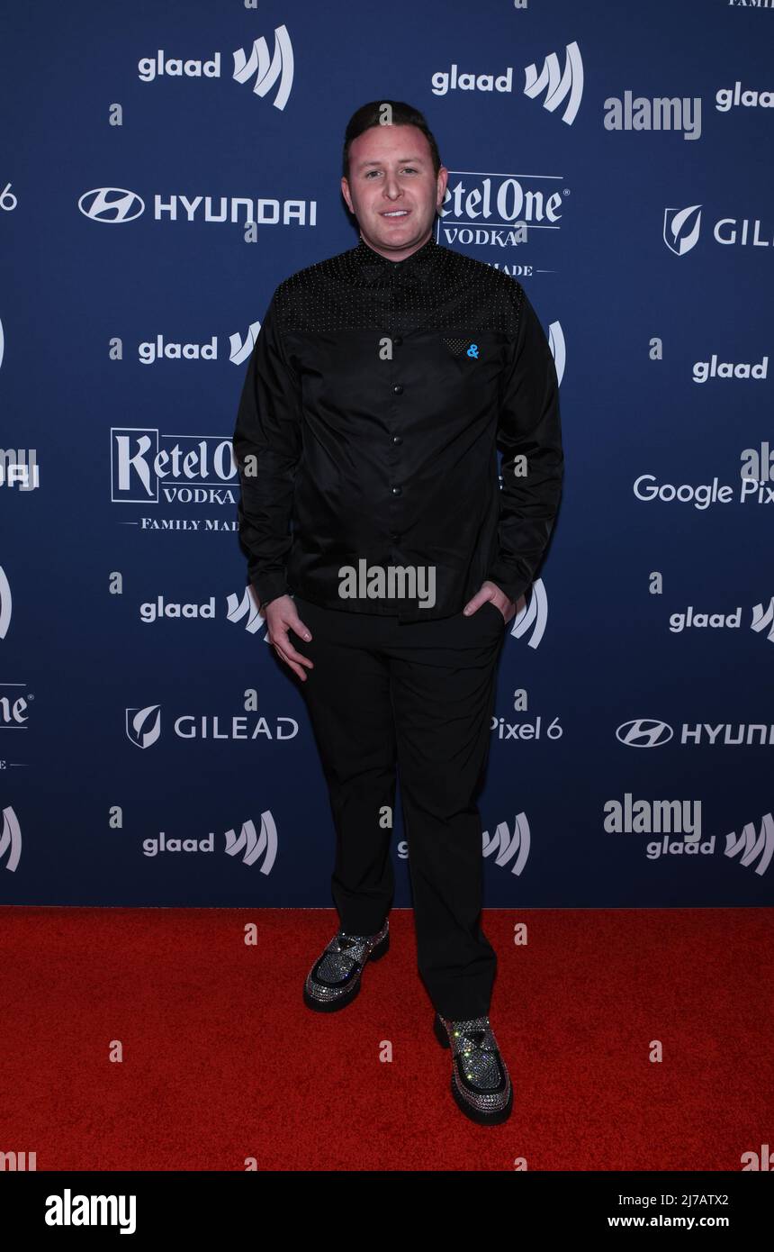 Alexander Hankin attends 33rd Annual GLAAD Media Awards at New York ...