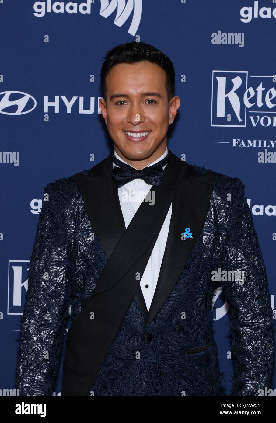 Raif Derrazi attends 33rd Annual GLAAD Media Awards at New York Hilton ...