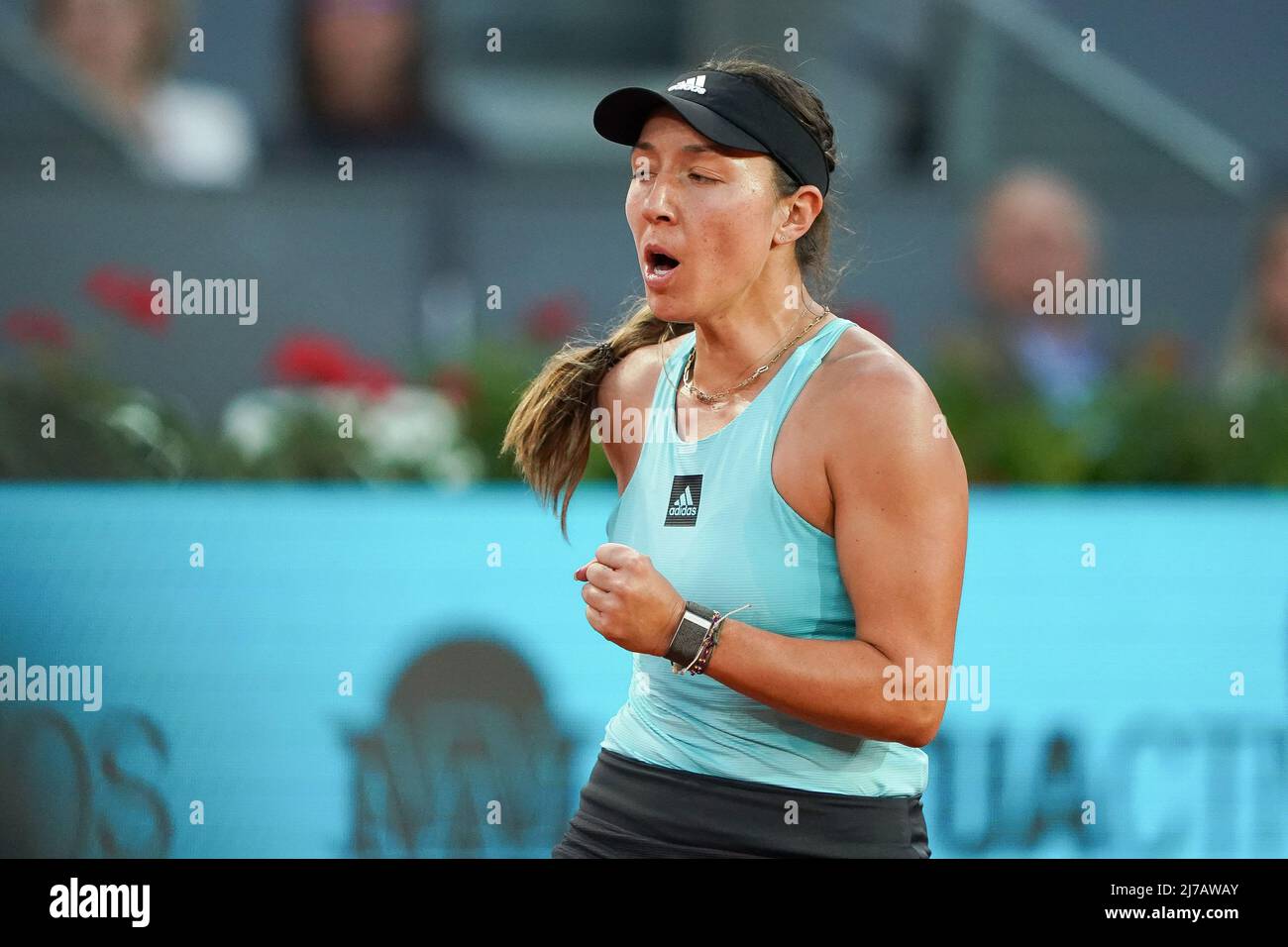 Jessica Pegula of the United States plays during the Women's Singles ...