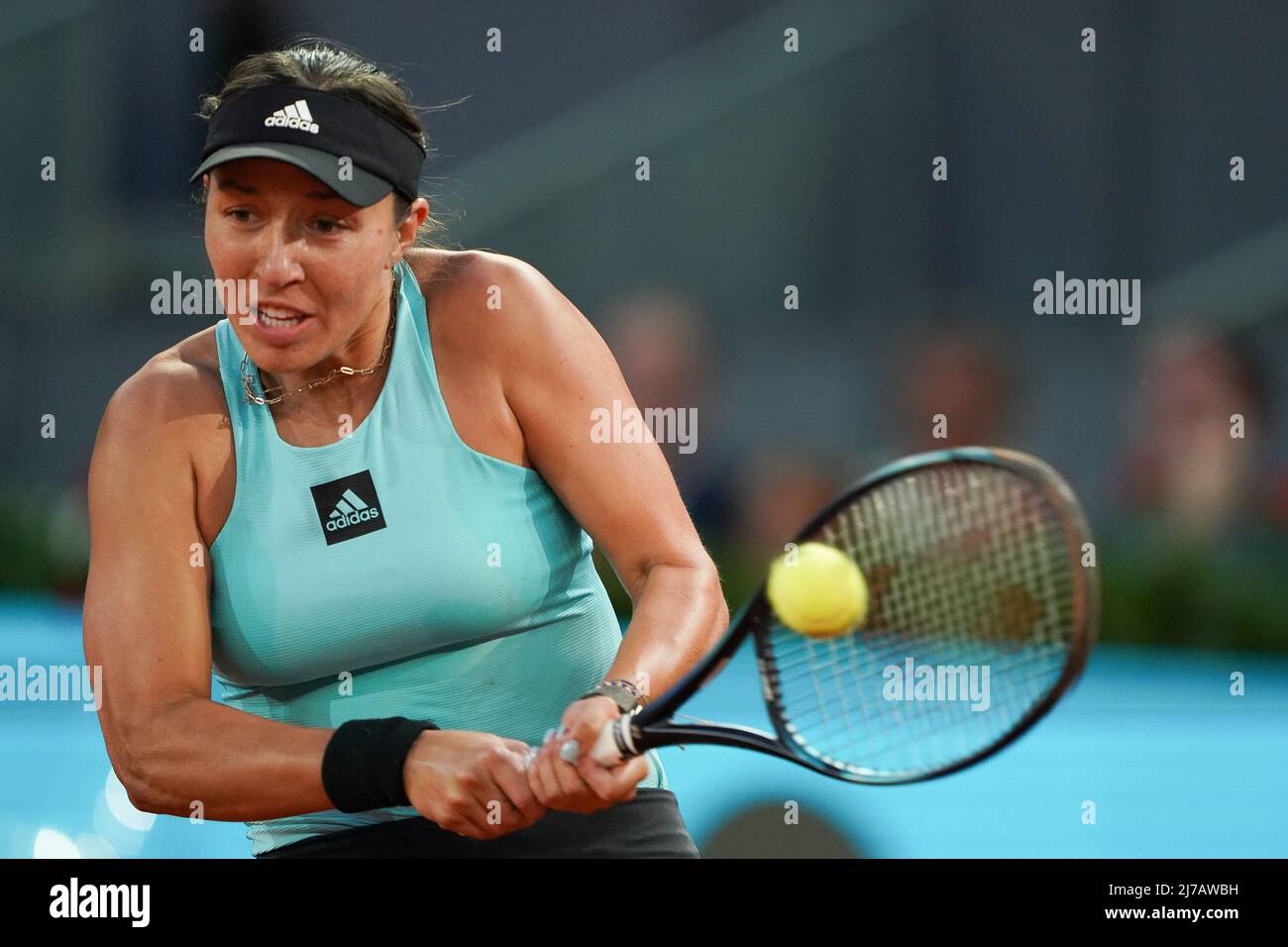 Jessica Pegula of the United States plays during the Women's Singles ...