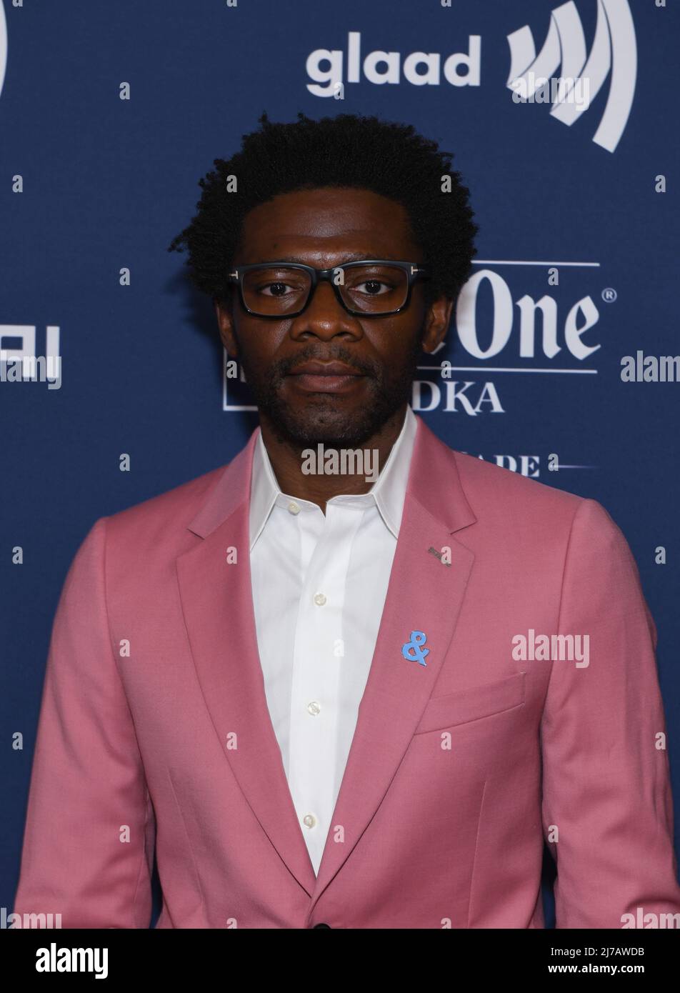 Justin Hillian attends 33rd Annual GLAAD Media Awards at New York ...