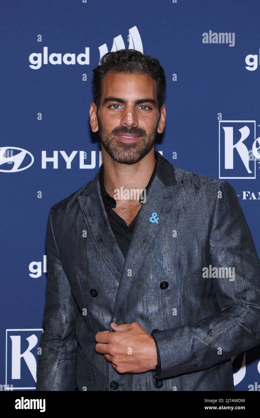 Nyle DiMarco attends 33rd Annual GLAAD Media Awards at New York Hilton ...