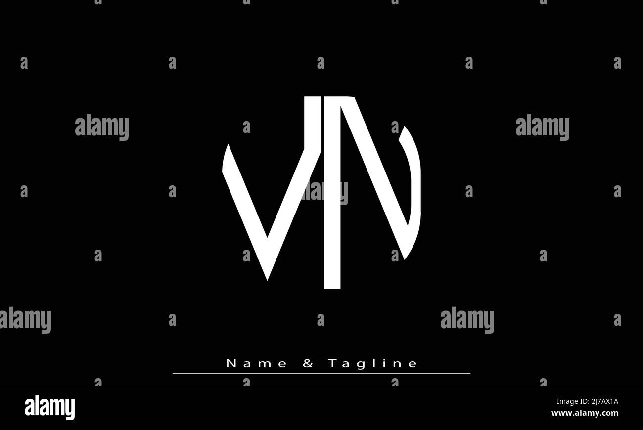 Vn symbol Stock Vector Images - Alamy
