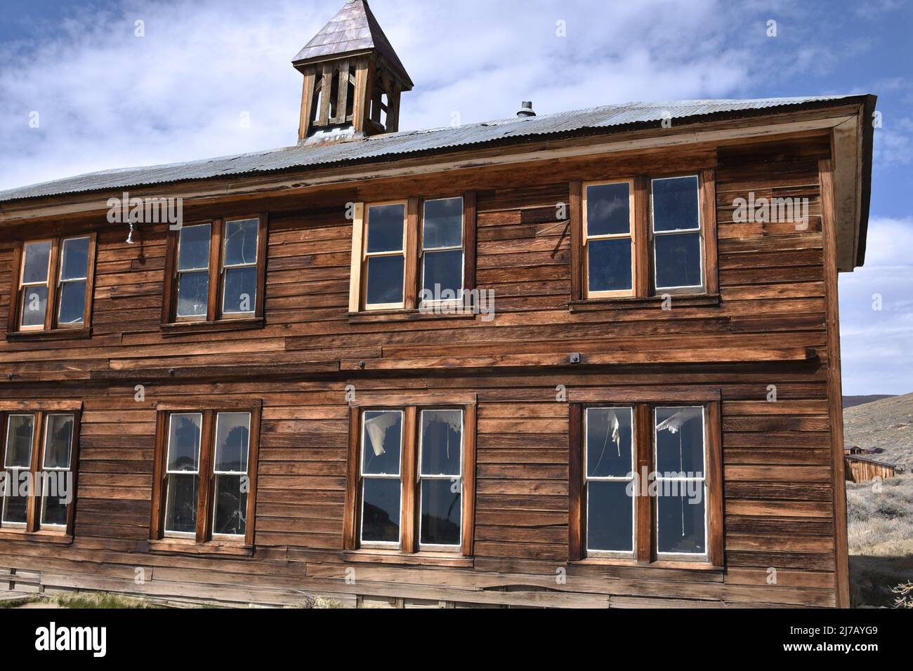 Western ghost town at Bodie State Historical Park in California Stock ...