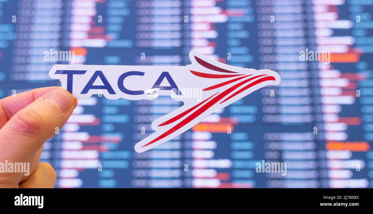 Taca Airlines Logo TACA INTERNATIONAL AIRLINES Grupo Taca Tie Uniform