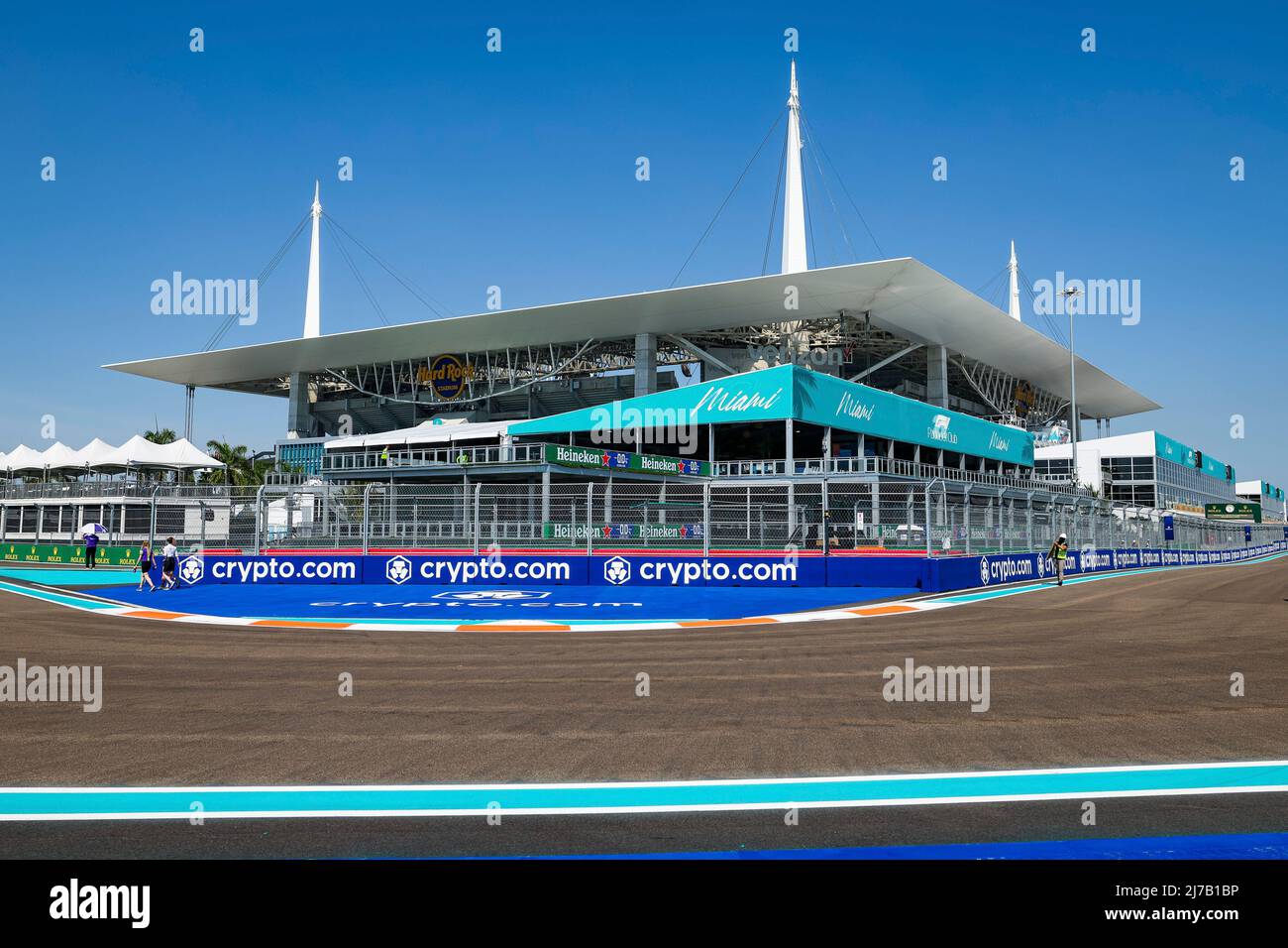 Track impression, F1 Grand Prix of Miami at Miami International ...