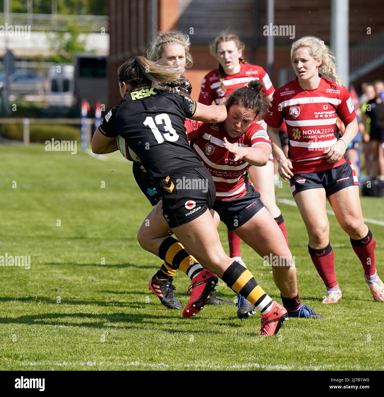 Gloucester, United Kingdom, 7, May, 2022, Amy Wilson-Hardy (Wasps) #13 ...