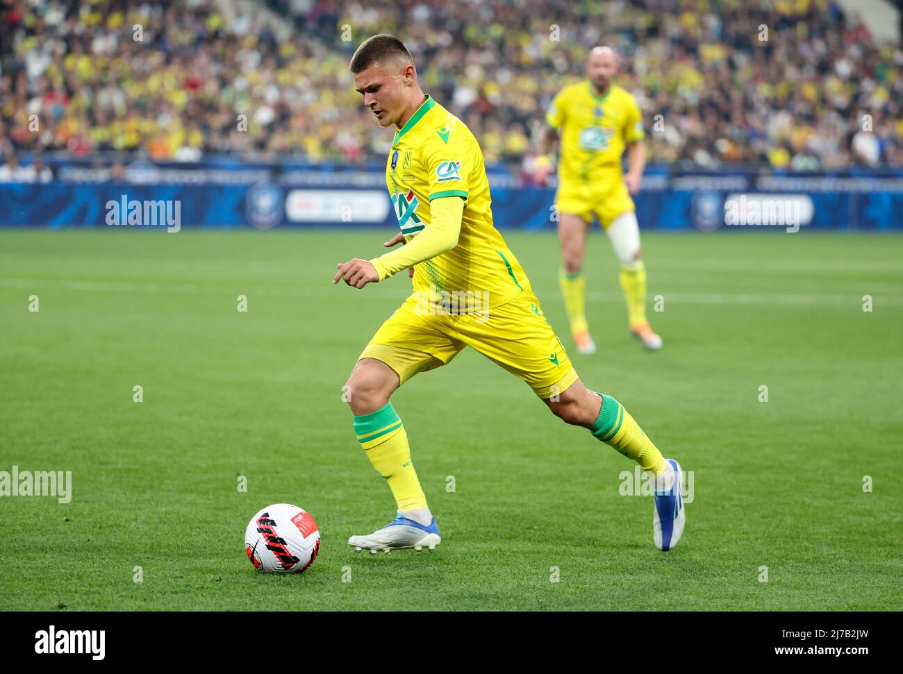 Quentin Merlin of Nantes during the French Cup Final football match ...