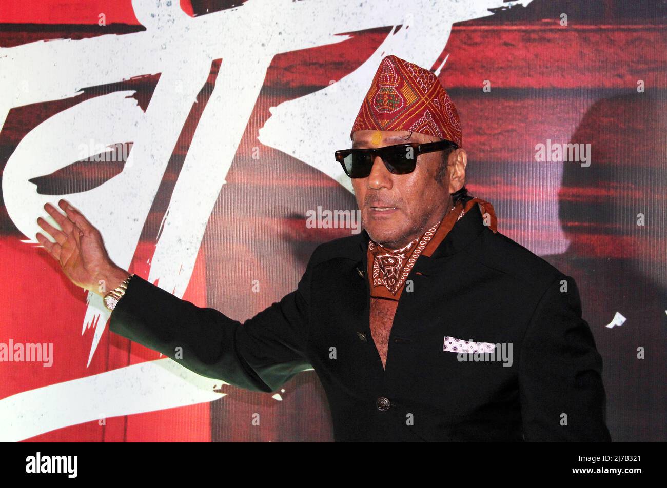 Bollywood actor Jackie Shroff gestures as he poses for a photo during ...