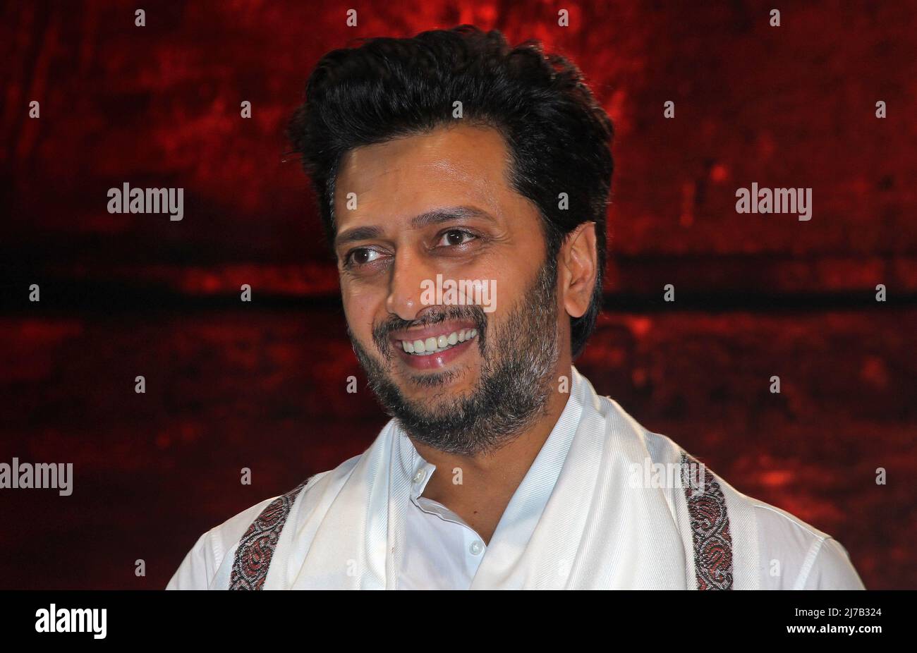 Bollywood actor Riteish Deshmukh poses for a photo during the trailer ...
