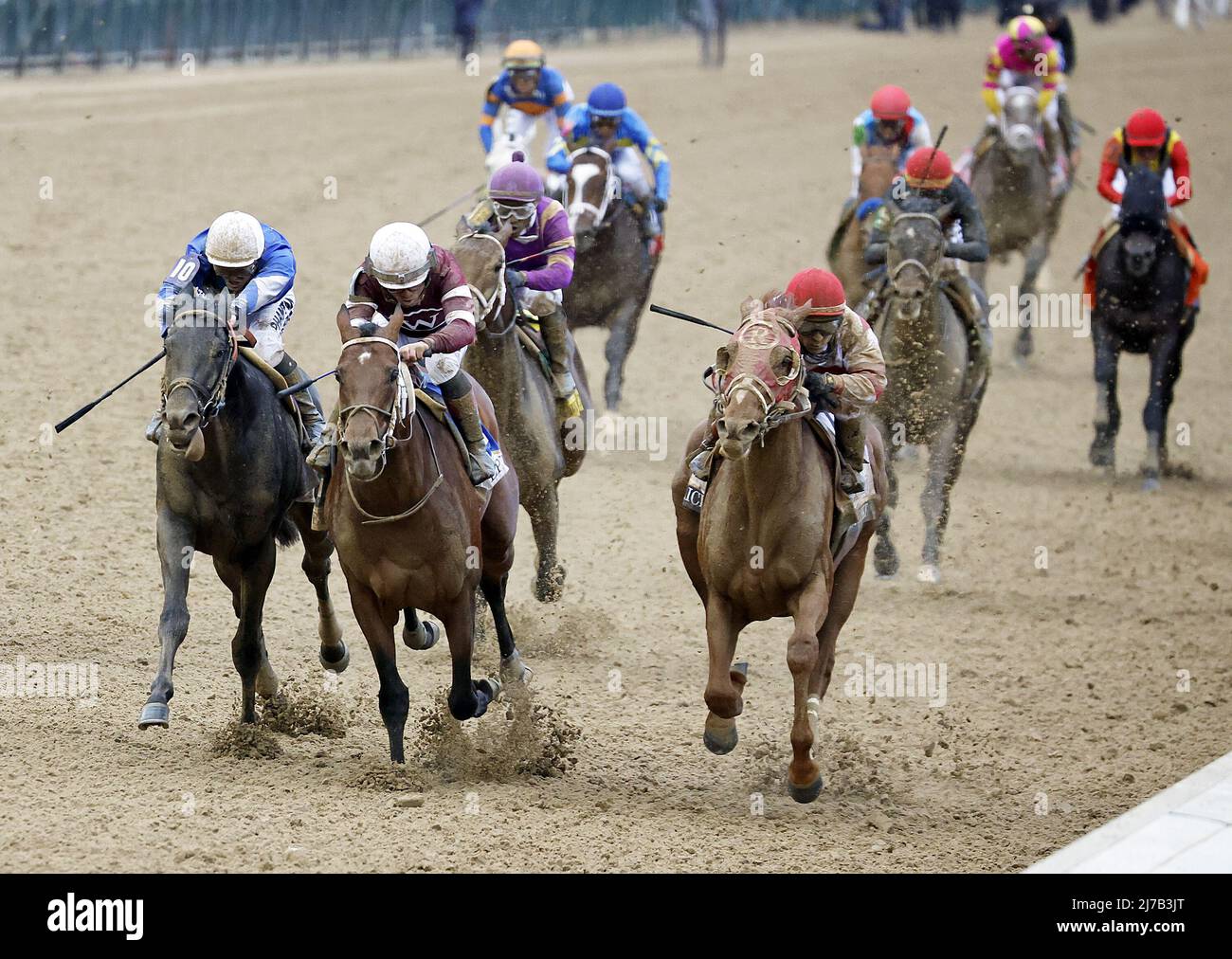 Louisville, United States. 07th May, 2022. Rich Strike with jockey ...