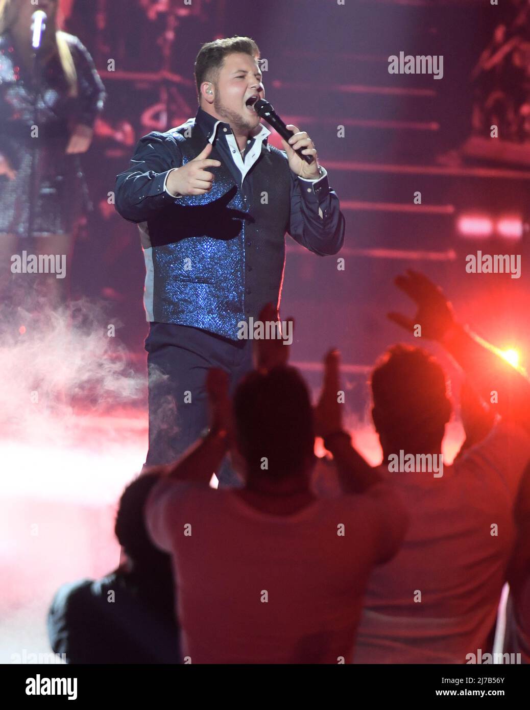 07 May 2022, North Rhine-Westphalia, Cologne: Harry Laffontien sings in ...