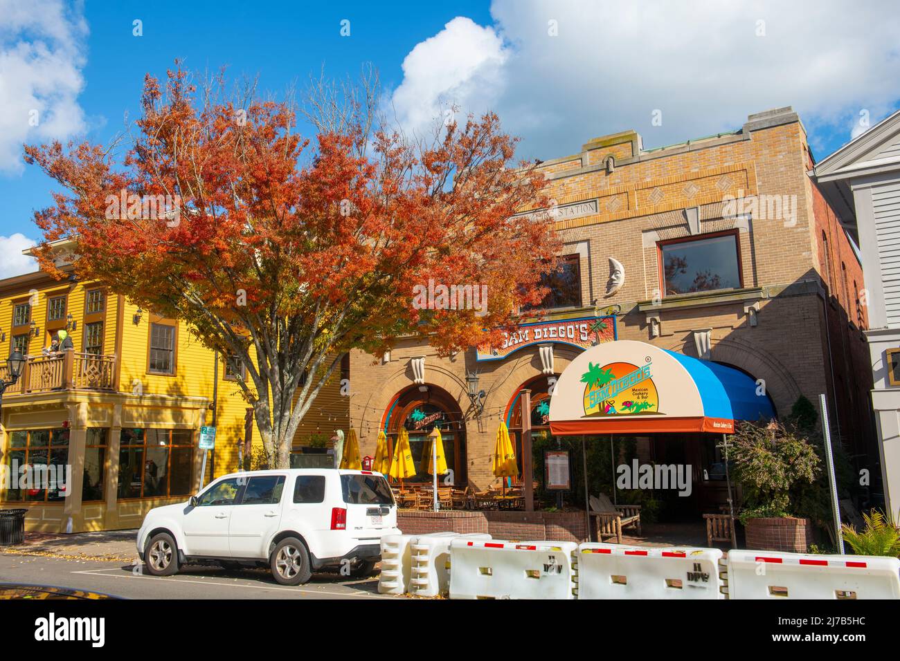 Sam Diego's restaurant at 51 Main Street in historic town center of ...