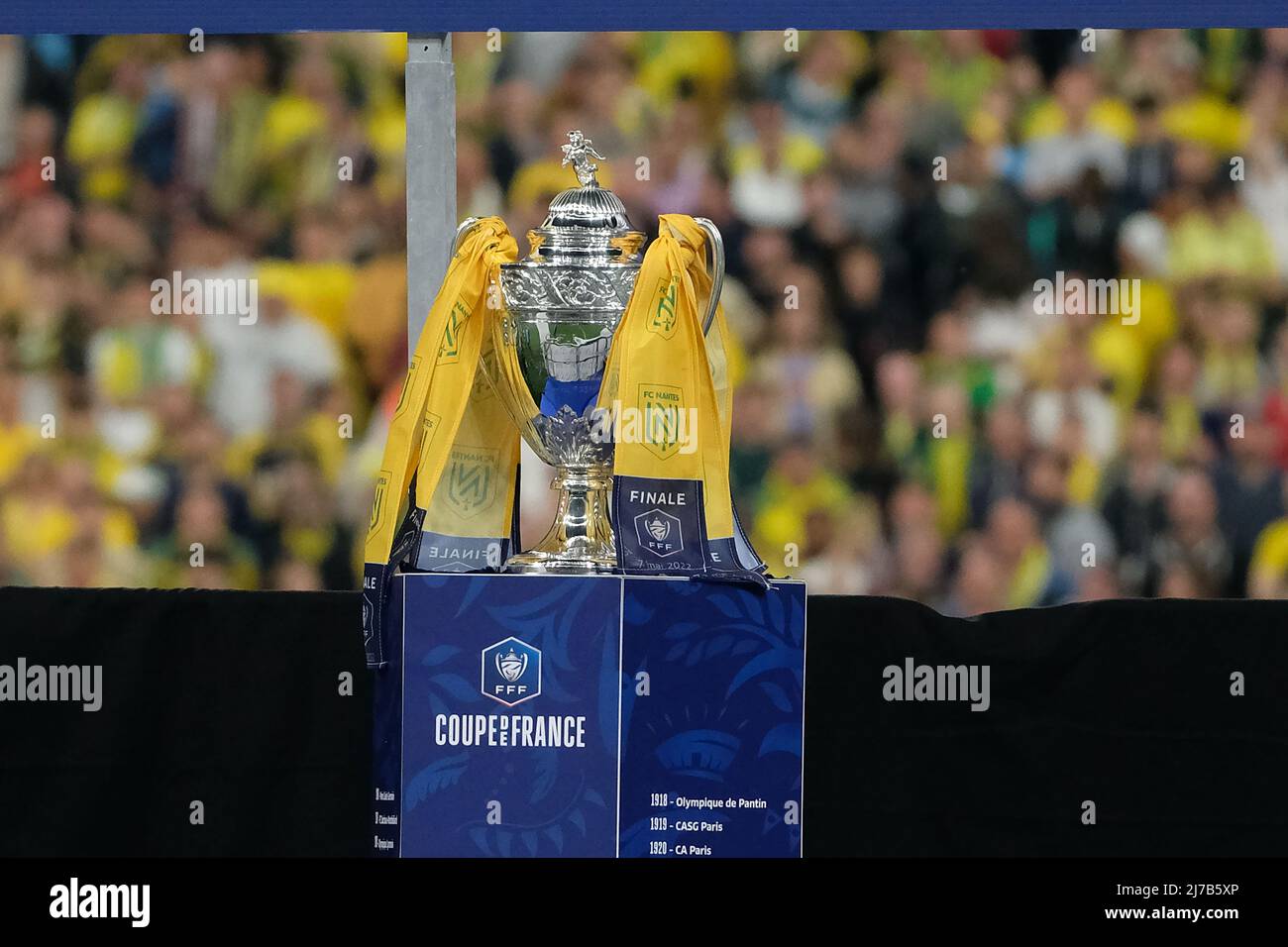 May 8, 2022, Saint Denis, Seine Saint Denis, France: French Cup Trophy ...