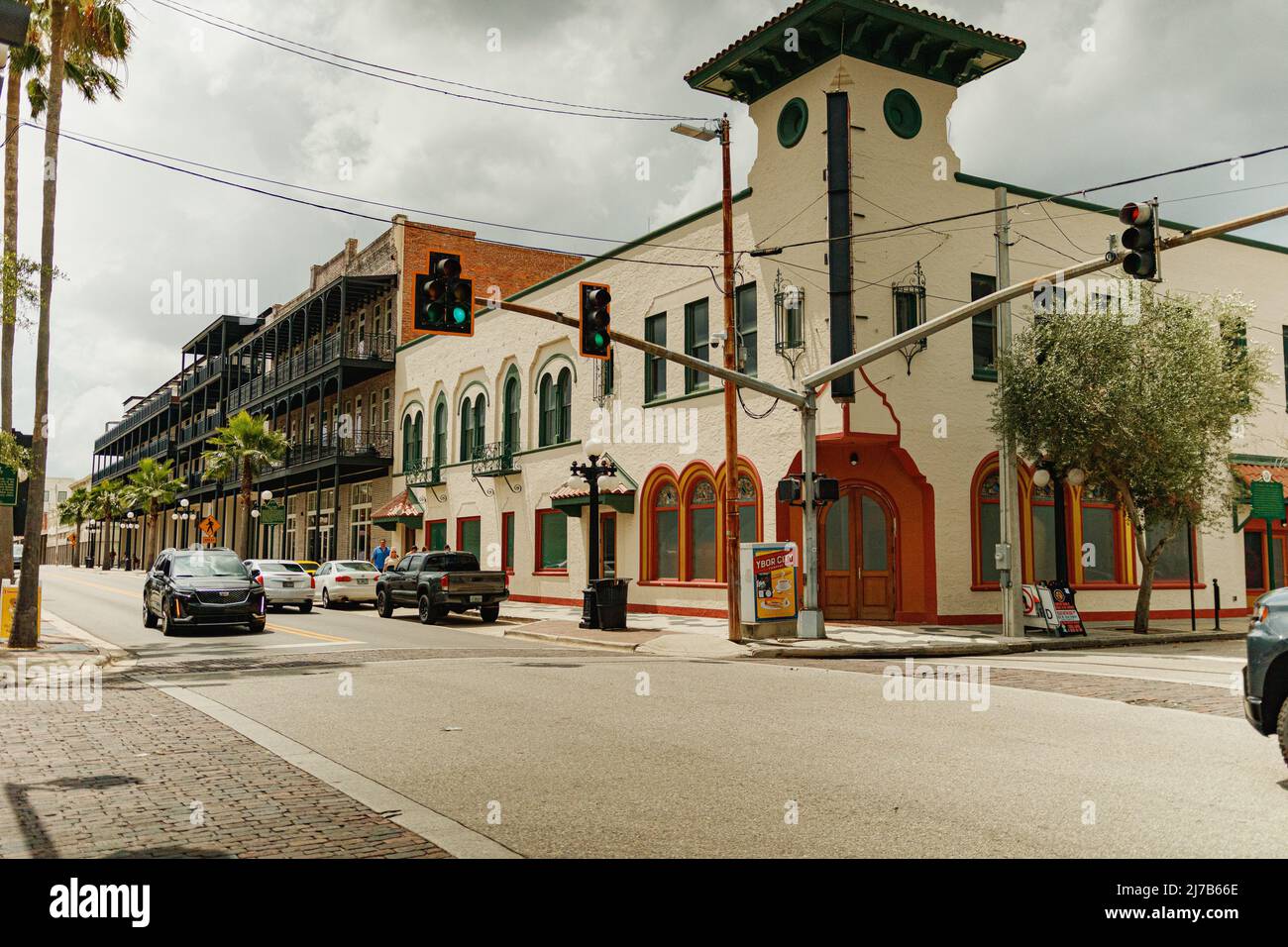 Historical Ybor City, Florida Stock Photo - Alamy