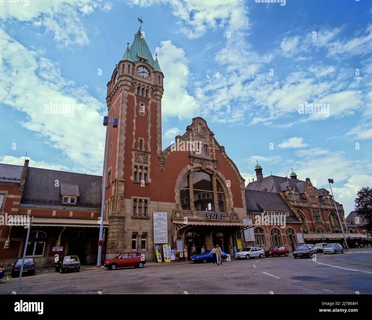 Colmar railway station Stock Photo - Alamy
