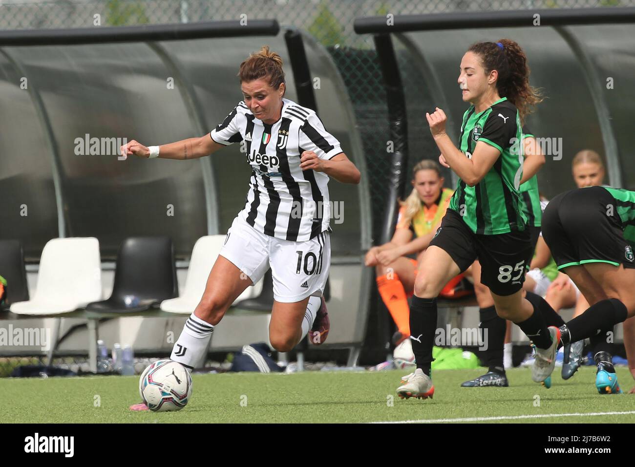 Juventus Training Center, Turin, Italy, May 07, 2022, Cristiana Girelli ...