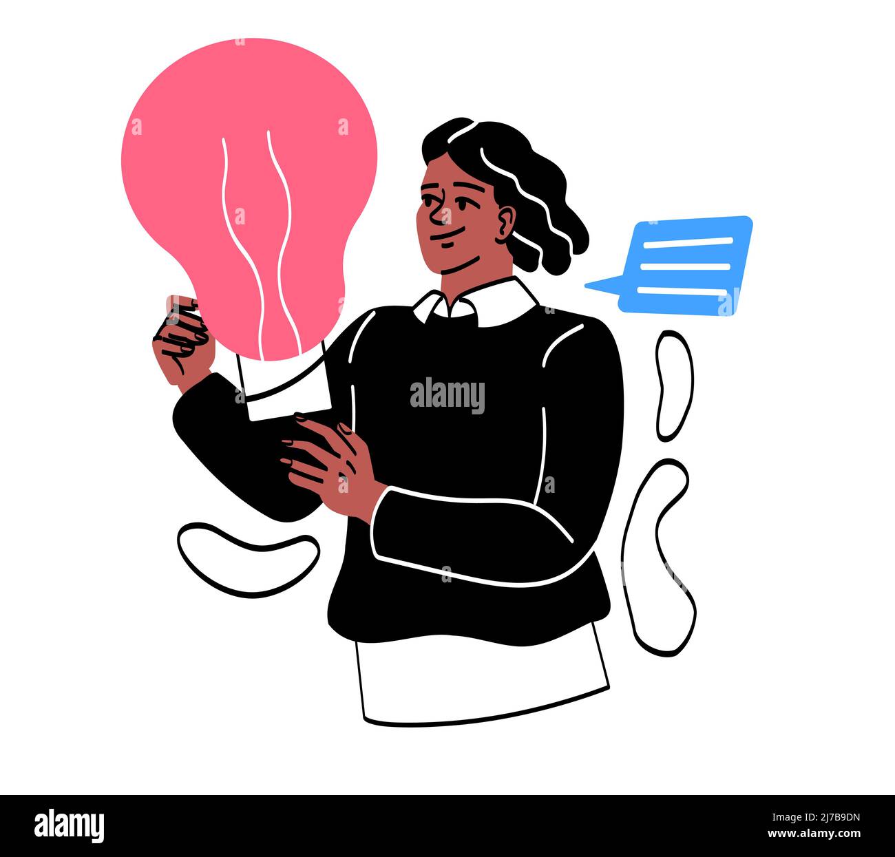 People with big items Stock Vector Image & Art - Alamy