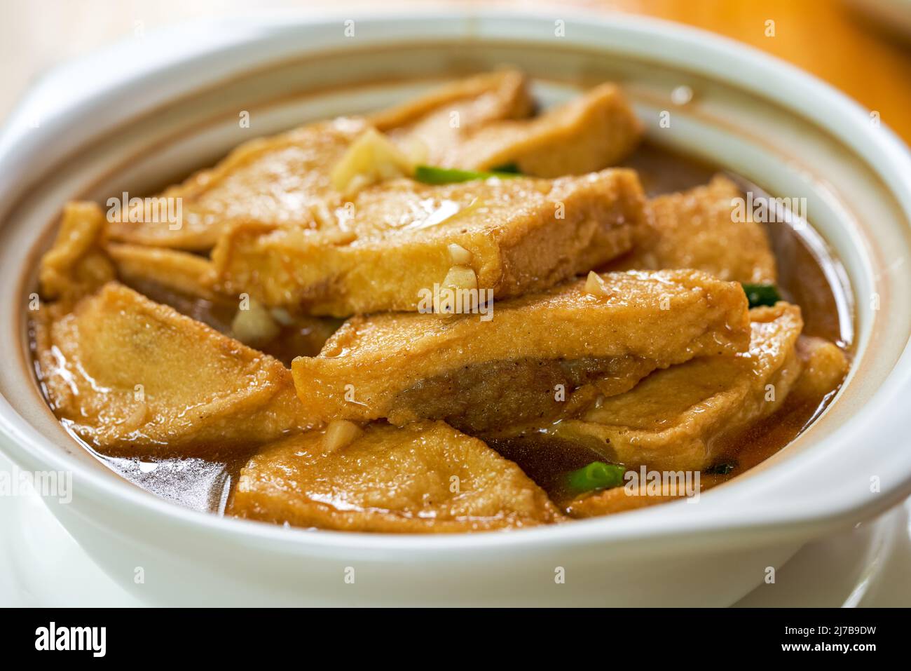 Oil tofu roast meat hi-res stock photography and images - Alamy