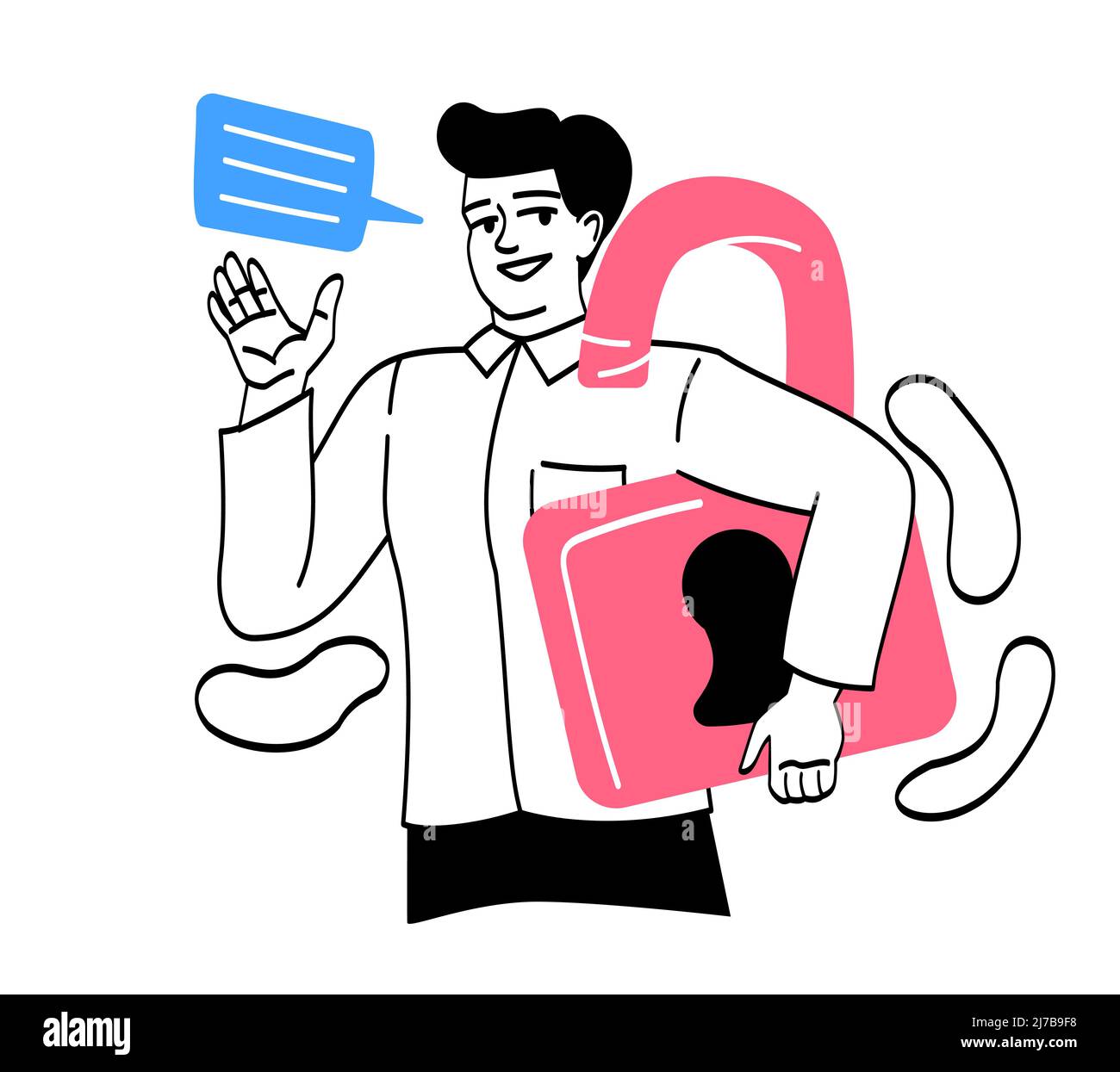 Passing Out Tracts Clip Art