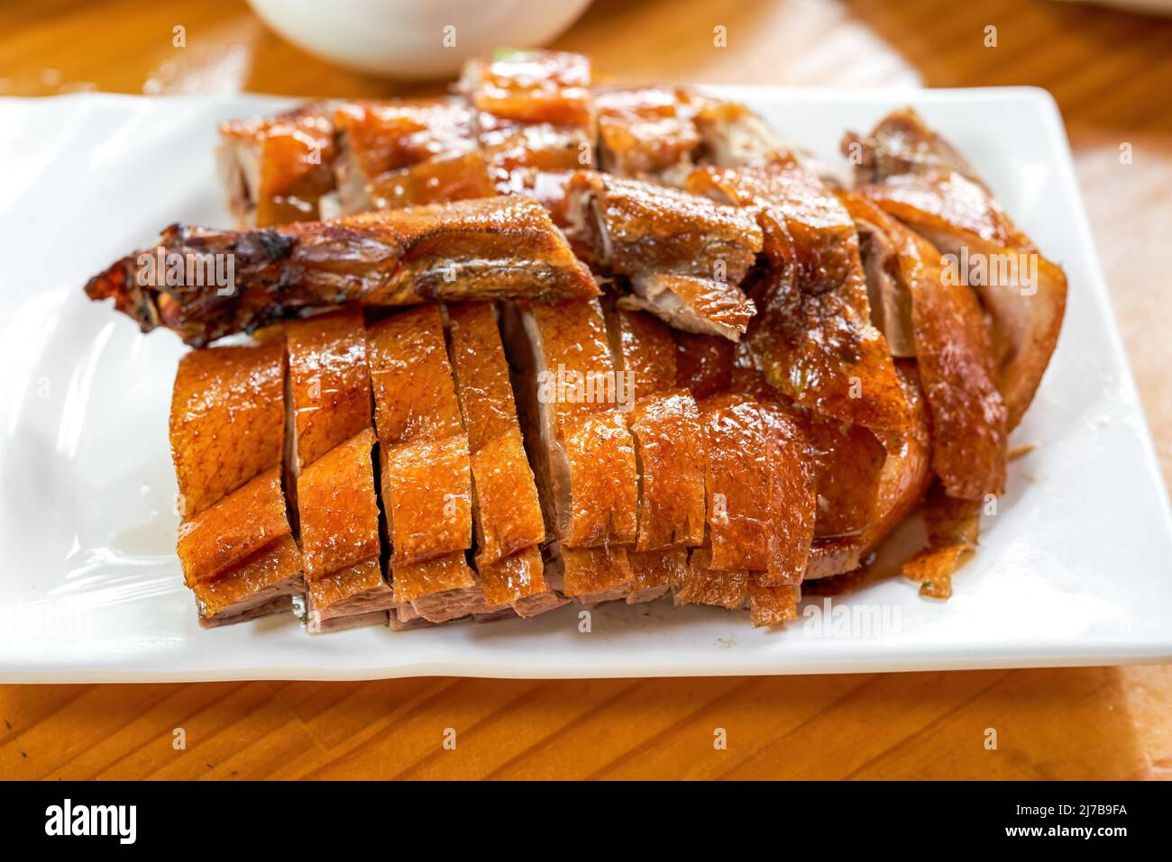 A delicious and tempting Cantonese-style roasted braised, deep well ...