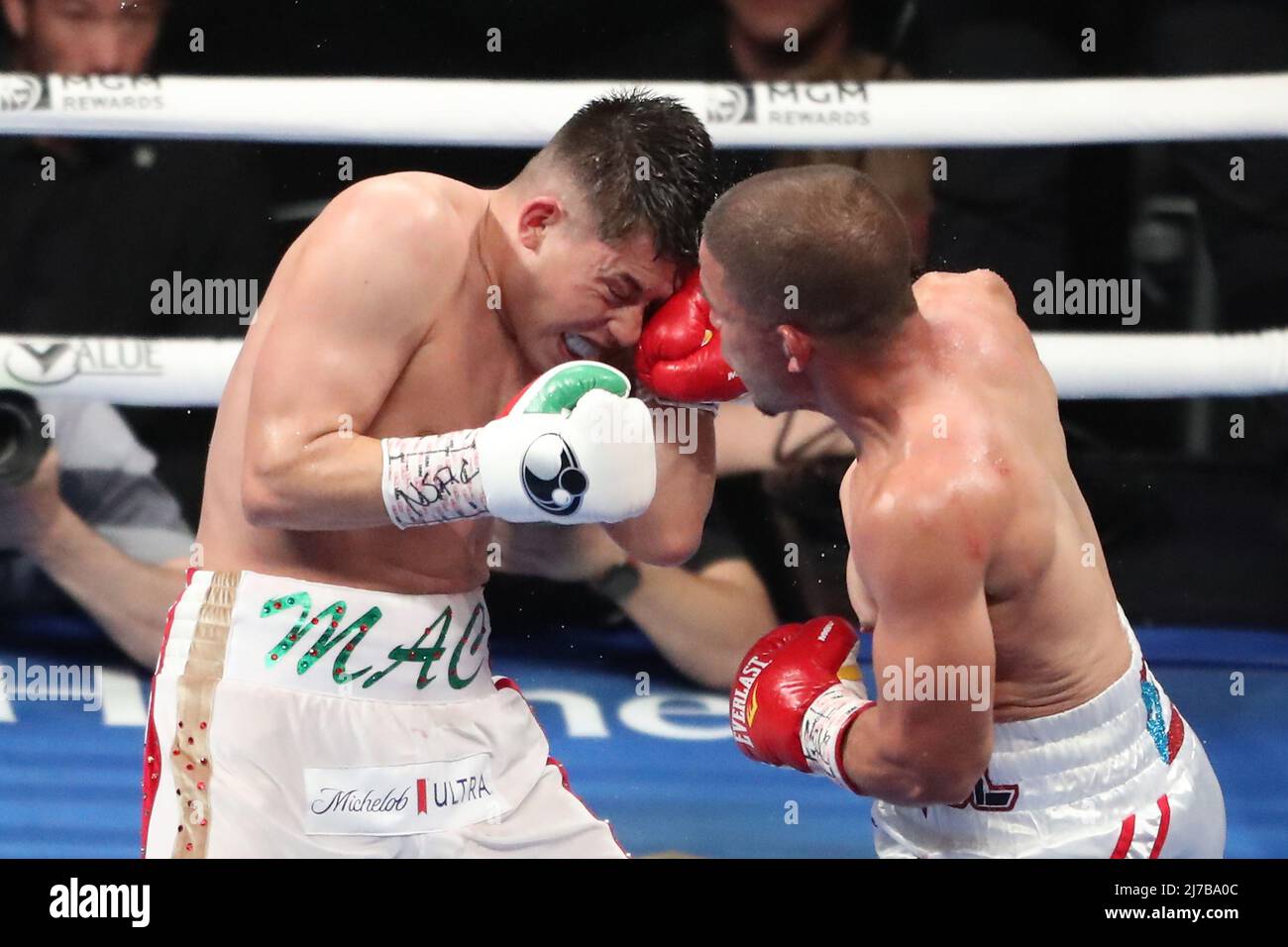 Las Vegas, United States. 07th May, 2022. LAS VEGAS, NV - MAY 7: (R-L ...