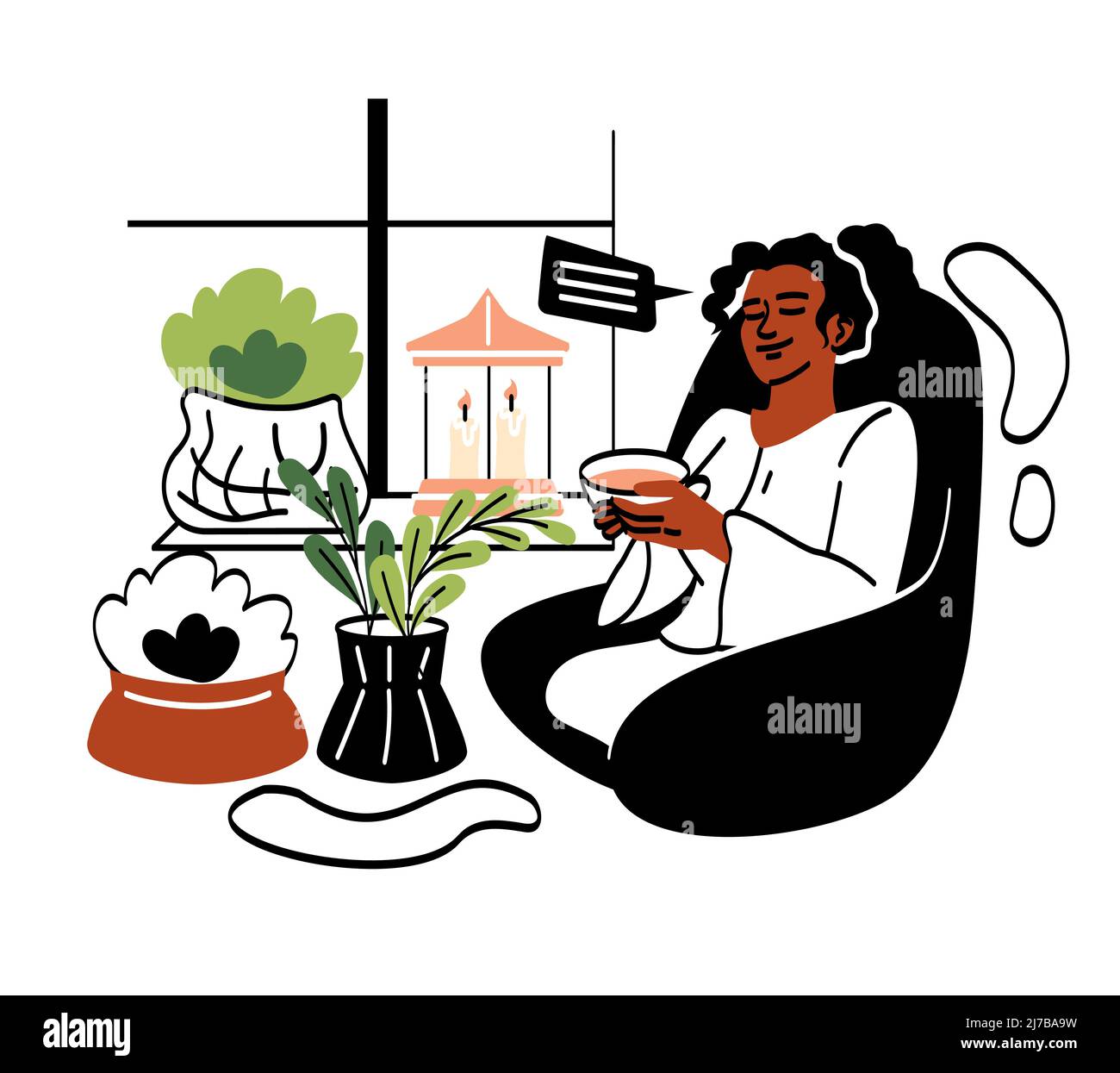 Caring comfort Stock Vector Images - Alamy