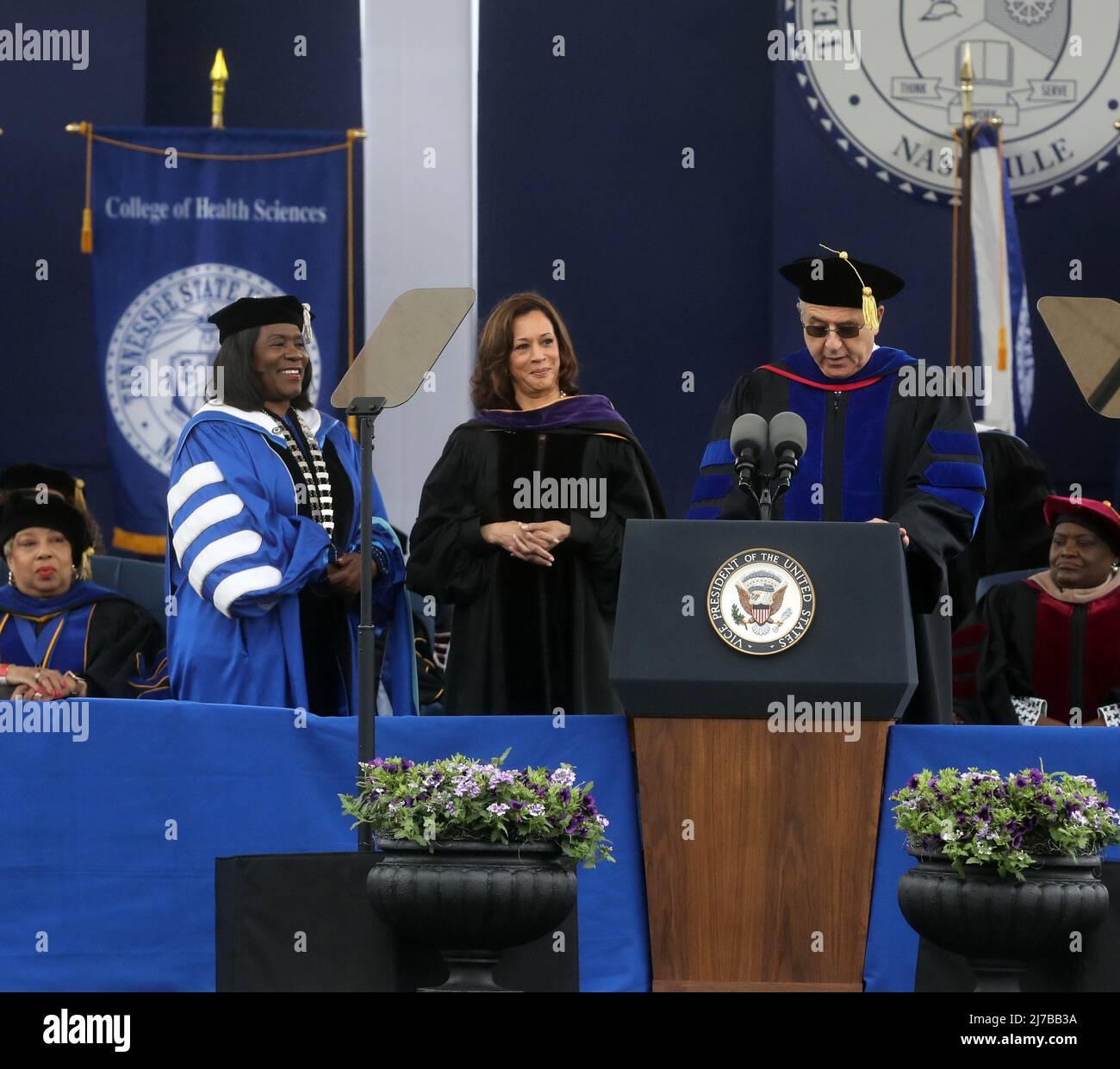 United States Vice President Kamala Harris receives an honorary degree ...