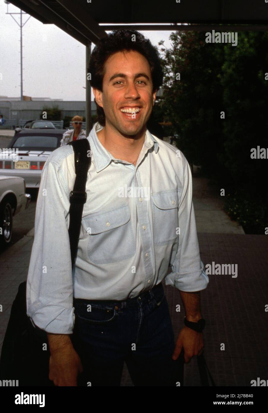 Jerry Seinfeld at the Los Angeles International Airport in Los Angeles ...
