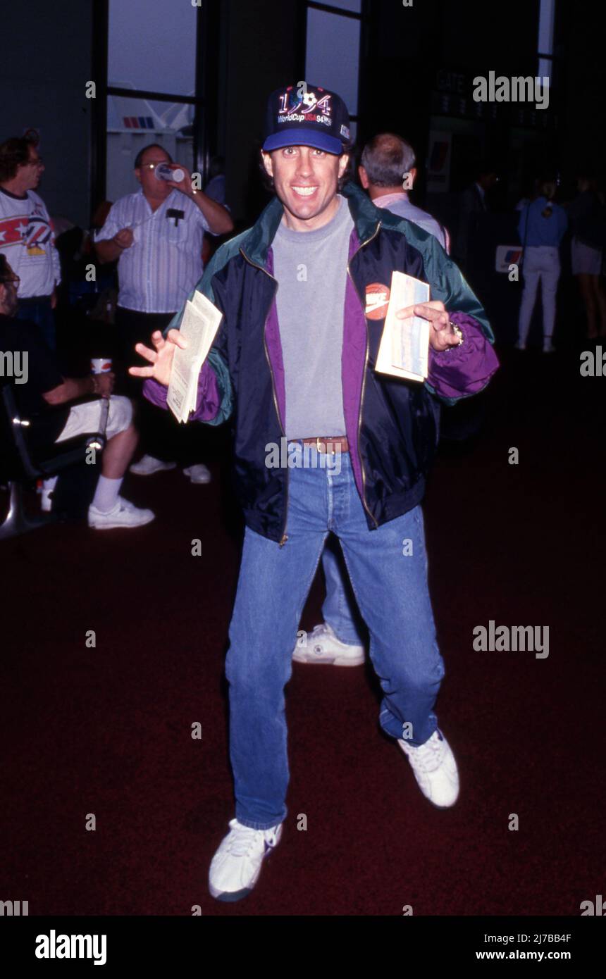 Jerry Seinfeld 1994 Credit: Ralph Dominguez/MediaPunch Stock Photo - Alamy