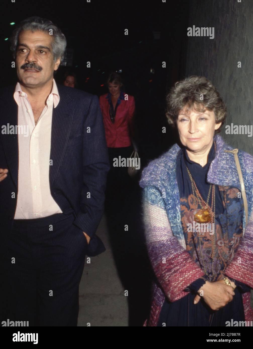 Omar Sharif Circa 1980's Credit: Ralph Dominguez/MediaPunch Stock Photo ...