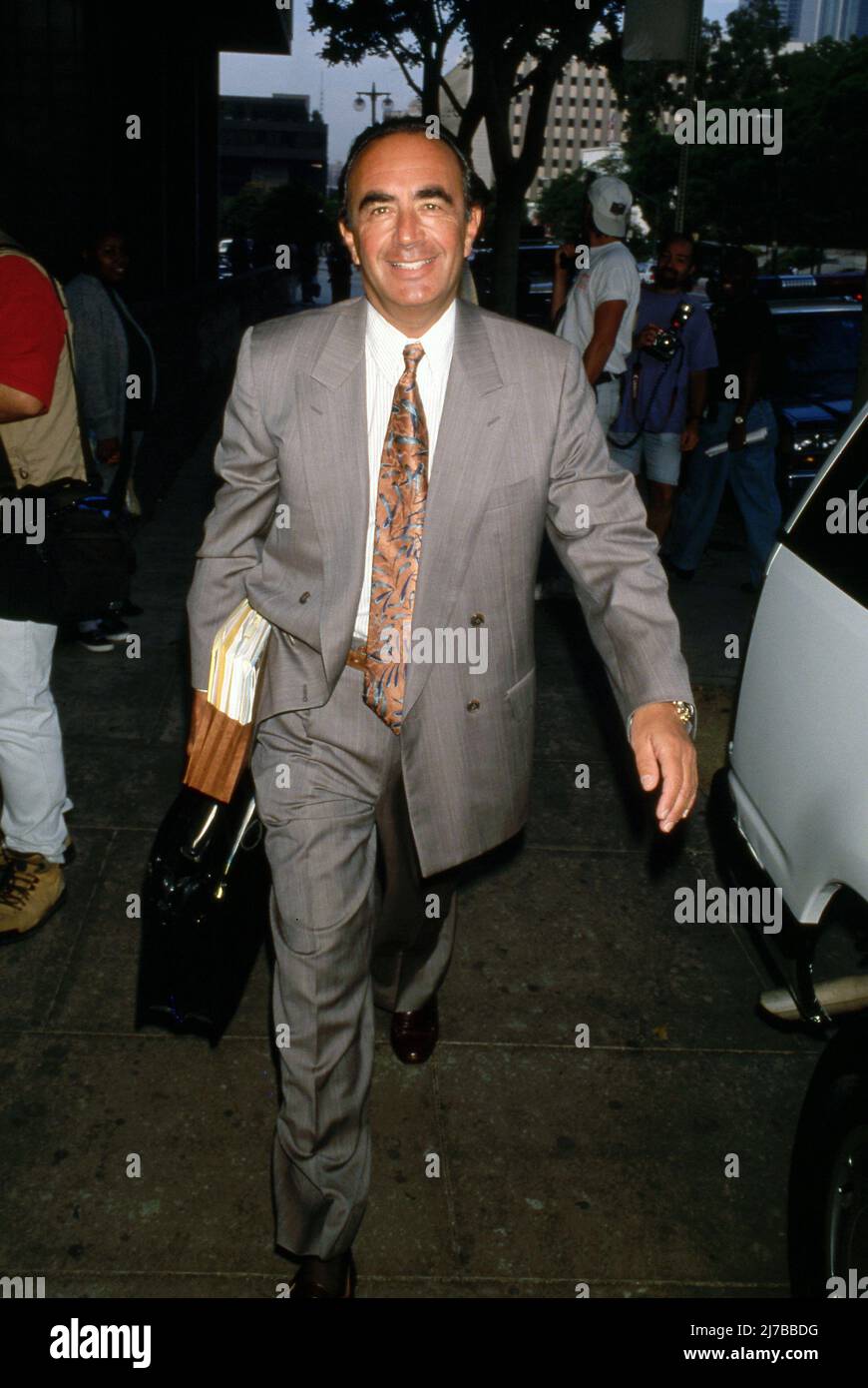 Robert Shapiro at Los Angeles Municipal Courthouse in Los Angeles ...