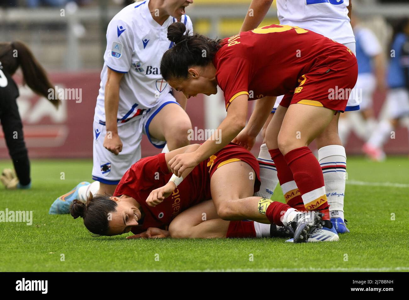 Paloma Lazaro of AS Roma Women during the 21th day of the Serie A ...