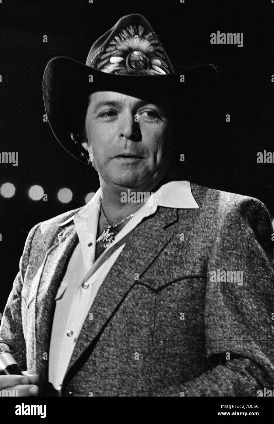 Mickey Gilley performs on Solid Gold in 1983 Credit: Ron Wolfson ...