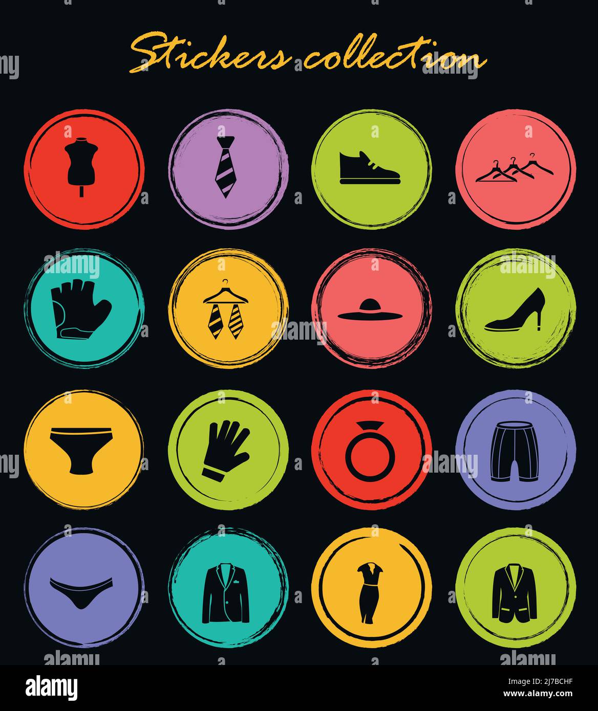 Clothes symbol for web icons Stock Vector Image & Art - Alamy