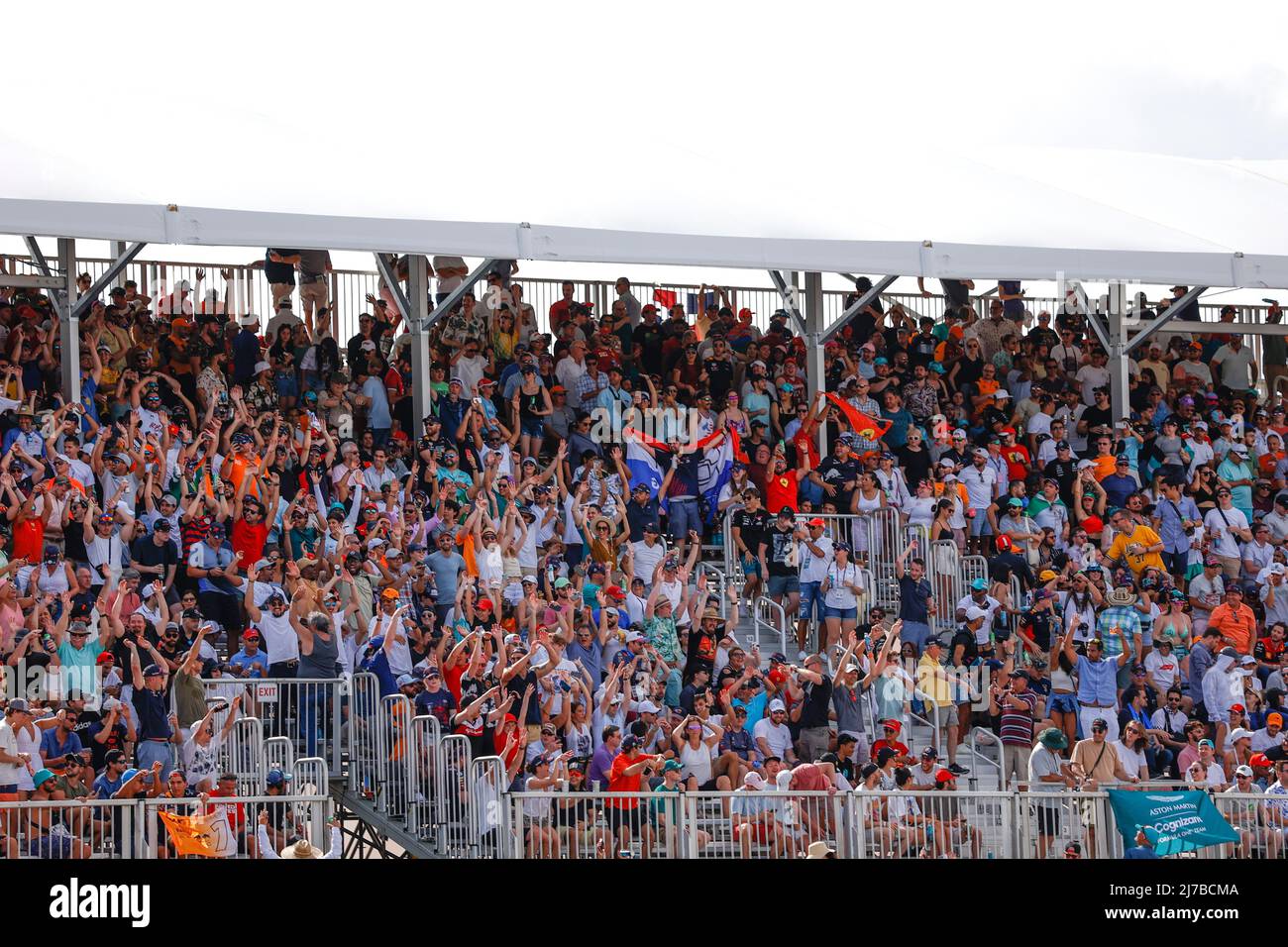 Fans, F1 Grand Prix of Miami at Miami International Autodrome on May 7 ...