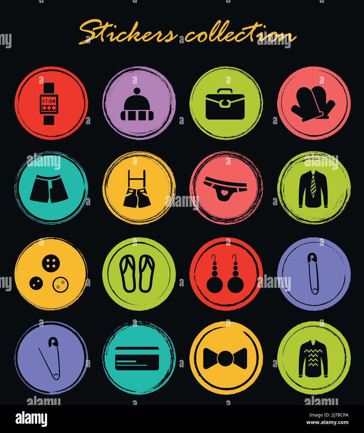Clothing Store Icon set Stock Vector Image & Art - Alamy