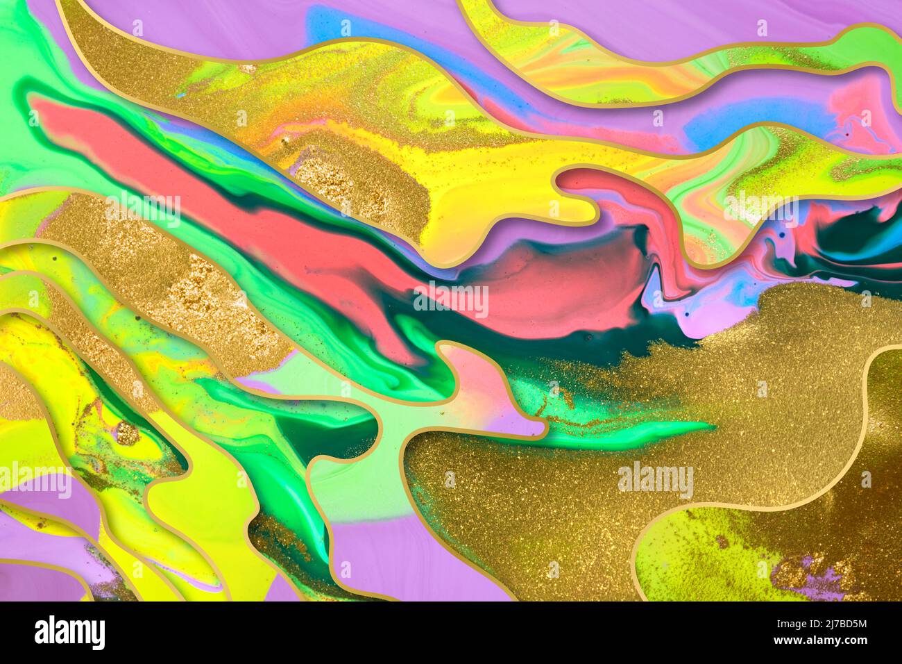 Psychedelic layers hi-res stock photography and images - Alamy