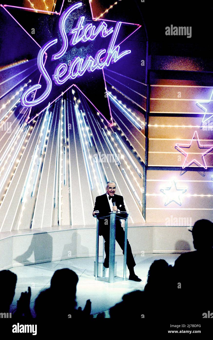 Ed McMahon during a taping of Star Search circa 1985 Credit: Ron ...