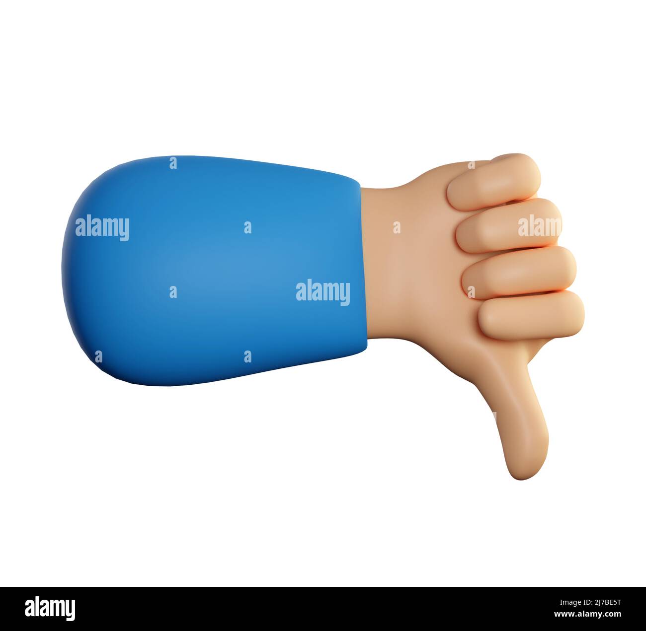 Human hand thumb down symbol with fingers gesture. Dislike, negative ...