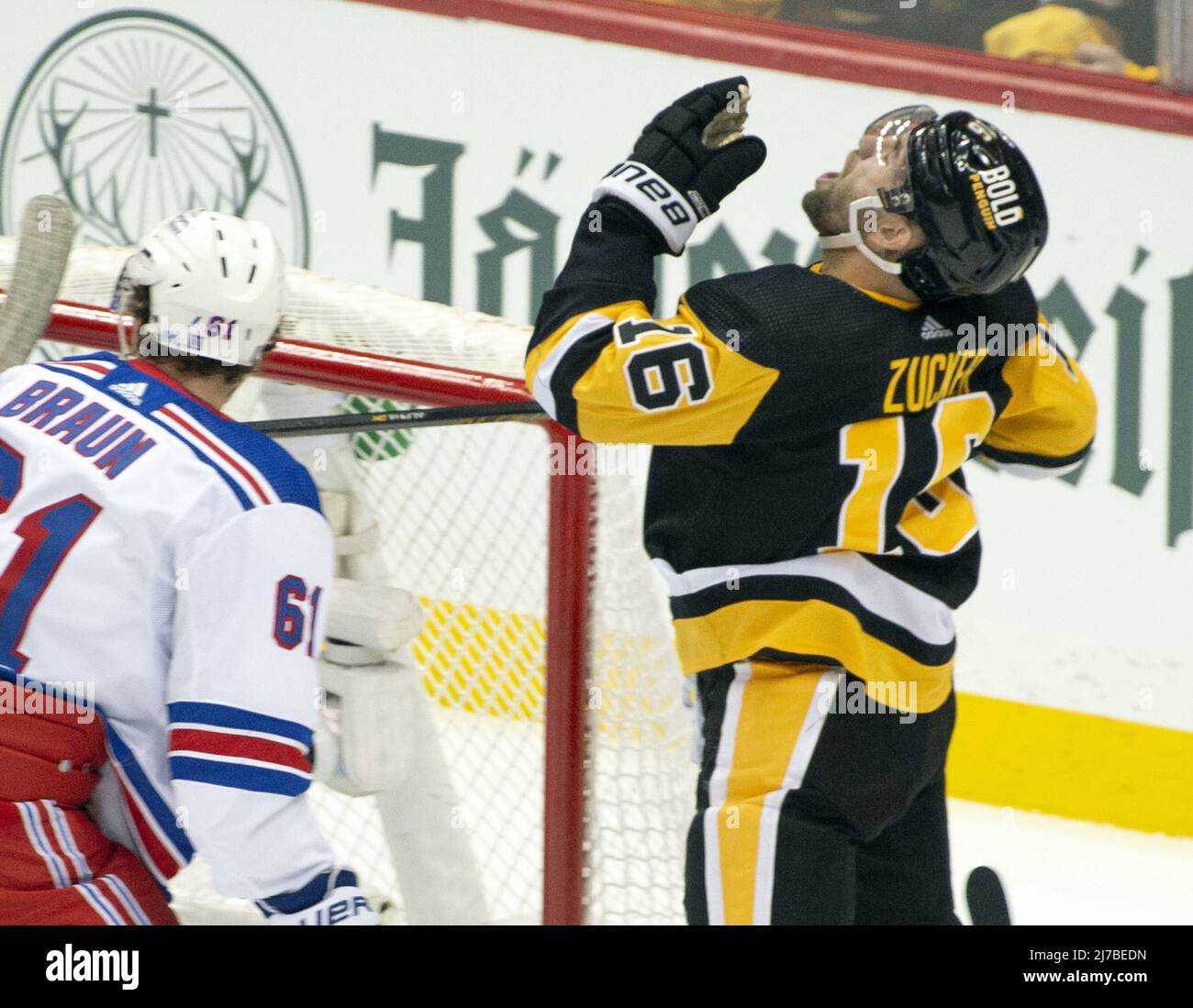 Pittsburgh, United States. 07th May, 2022. Pittsburgh Penguins left ...
