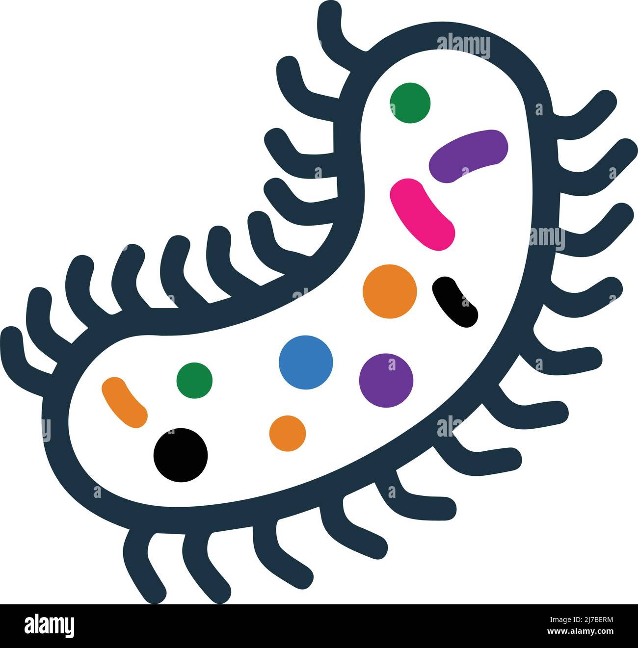 Bacteria, microbe, bug icon - Perfect use for designing and developing ...