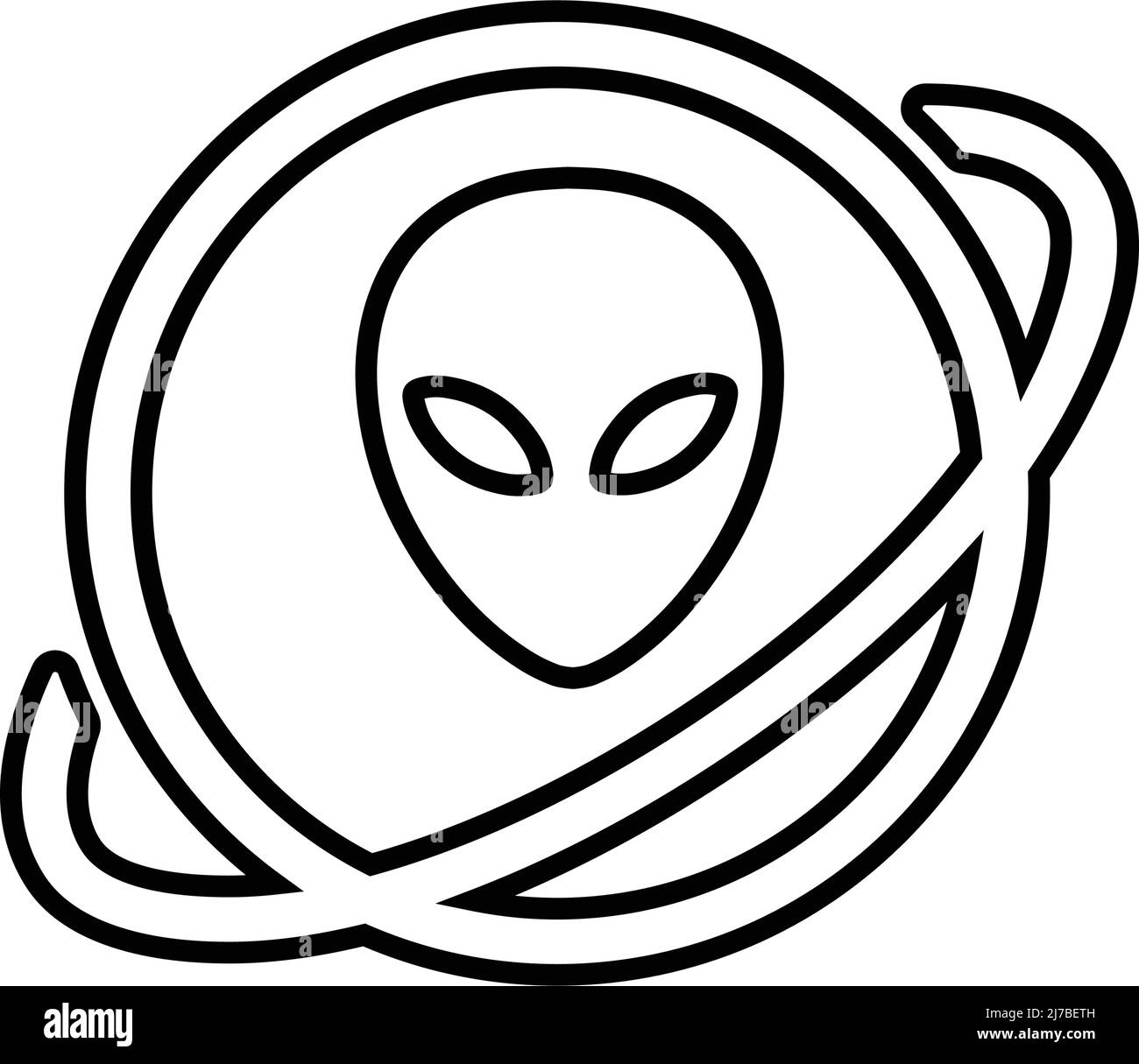 Alien, galaxy, science, experiment icon - Well organized and editable ...