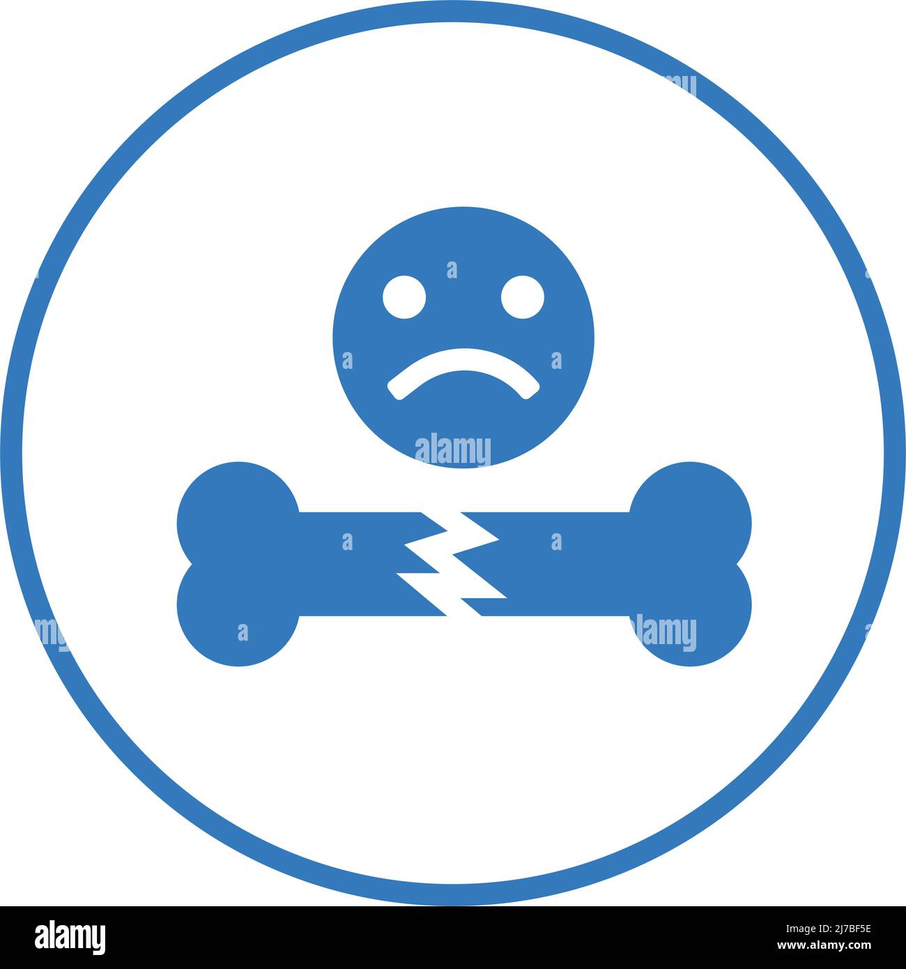 Fracture, broken, bone icon. Beautiful design and fully editable vector ...