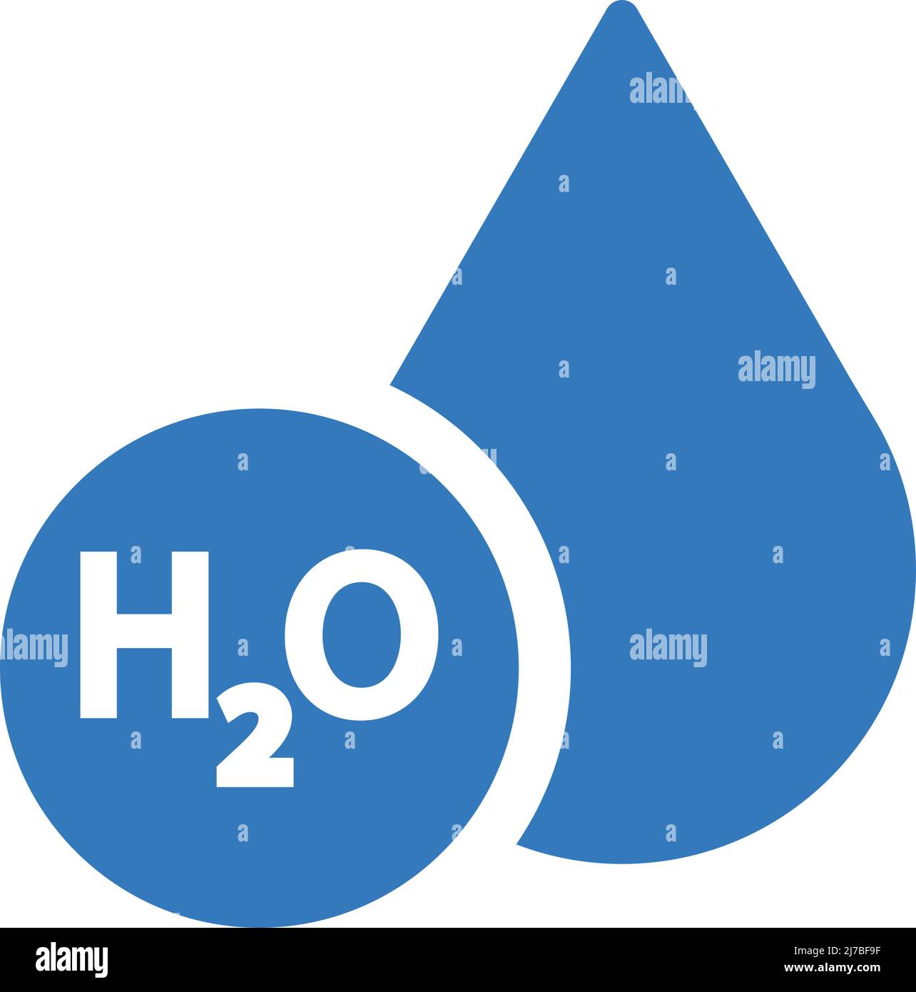 Science, H2o icon - Well organized and editable Vector design using in ...
